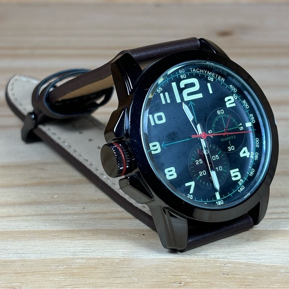 Source Unknown | Accessories | Military Tactical Watch Leather Band ...